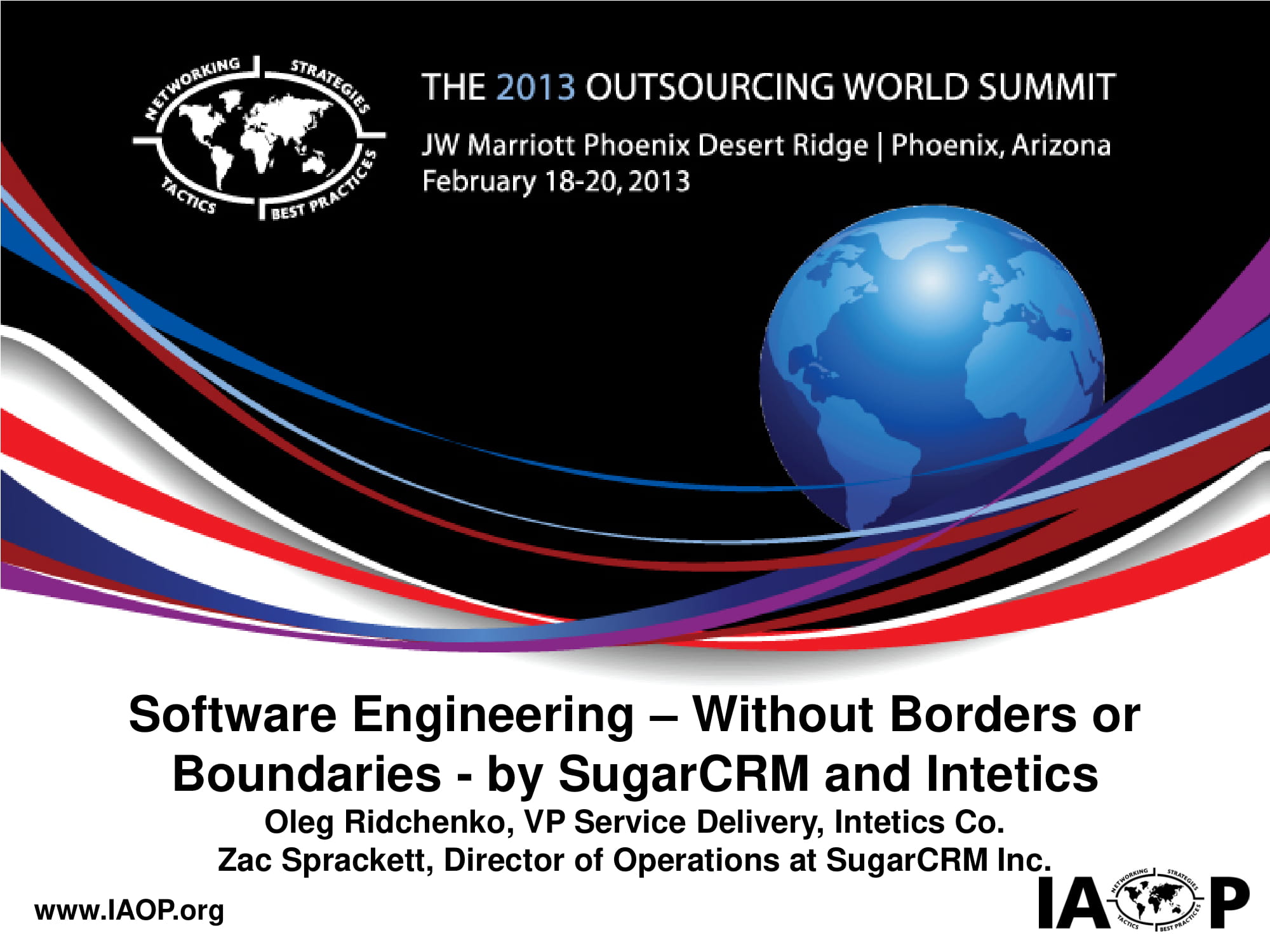 Software Engineering without Borders and Boundaries - Intetics
