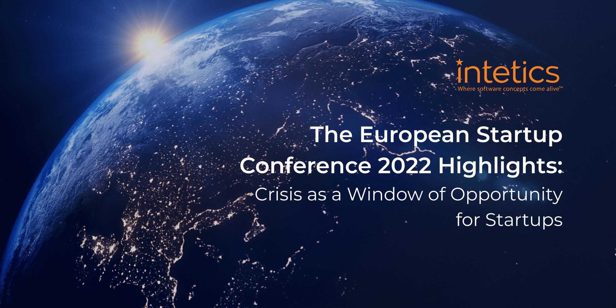 The European Startup Conference 2022 Highlights by Intetics