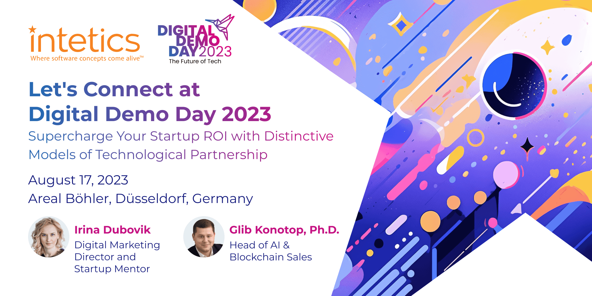 Let’s Connect at Digital Demo Day 2023 | Intetics